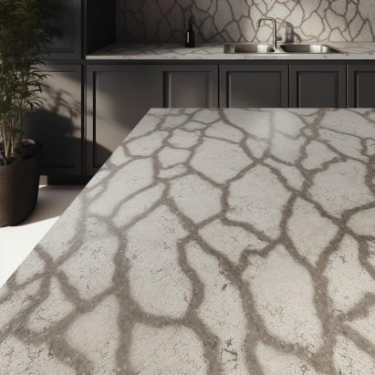 Plan de Travail Quartz – « Galloway » | Meilleur Plan cuisine