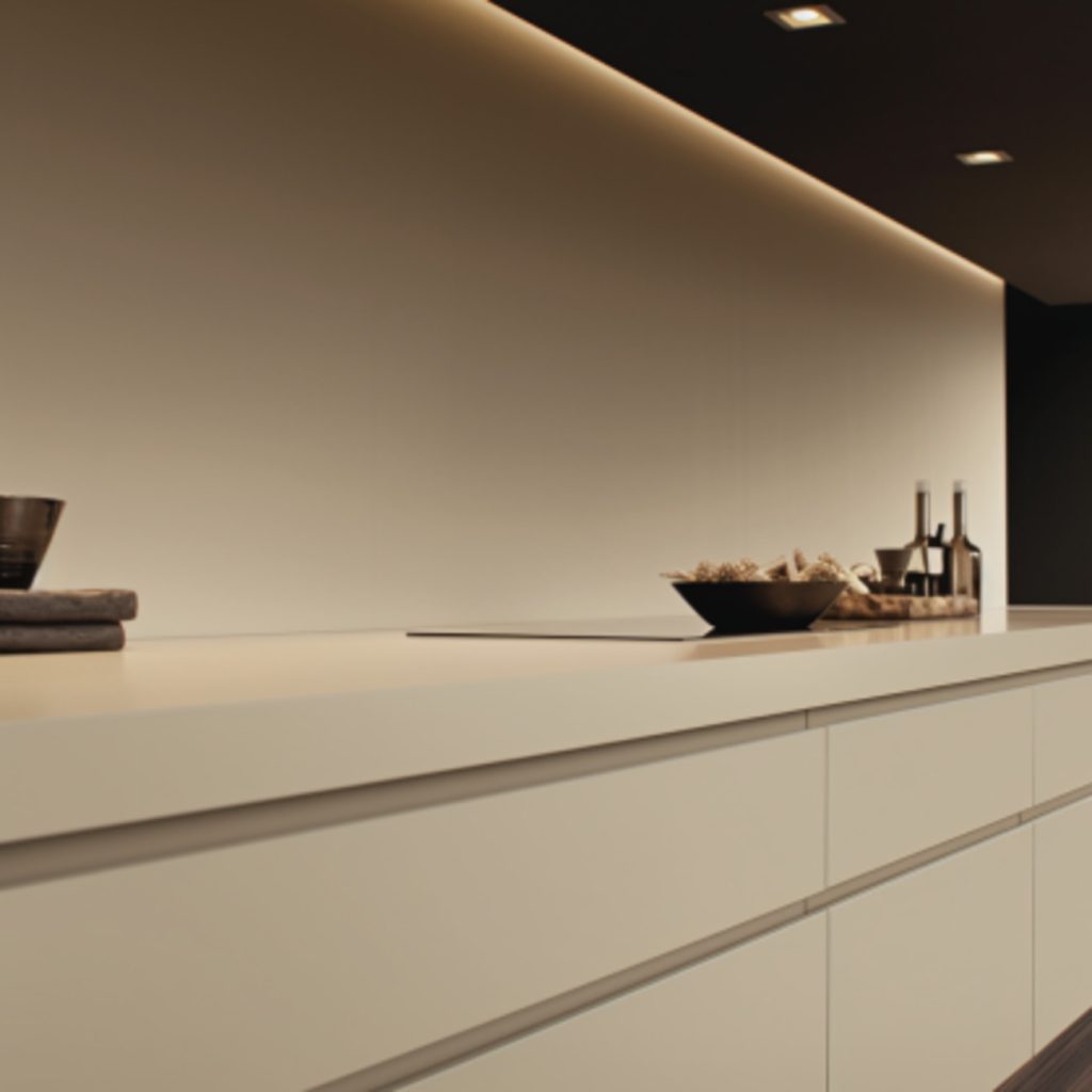 Plan de Travail Cuisine En Corian – « Bone » | Meilleur Plan cuisine