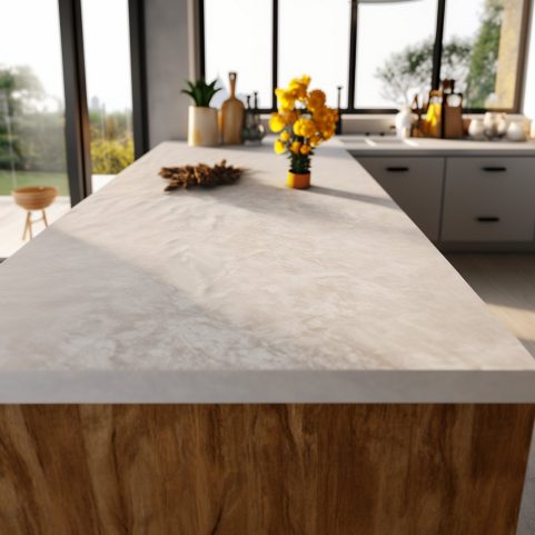 Plan de Travail de Cuisine Dekton – « Liquid Shell » | Meilleur Plan ...