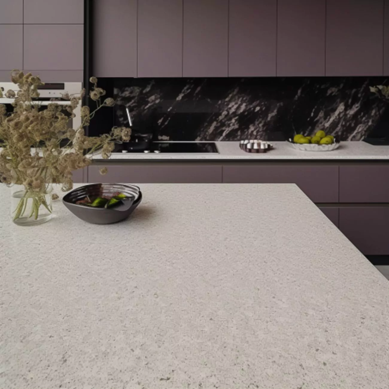 Plan Travail Pour La Cuisine En Corian - "Eclipse"